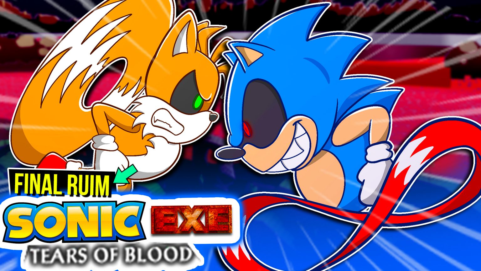 GUERRAS do SONIC EXE | Historia Sonic Blood Tears DLC