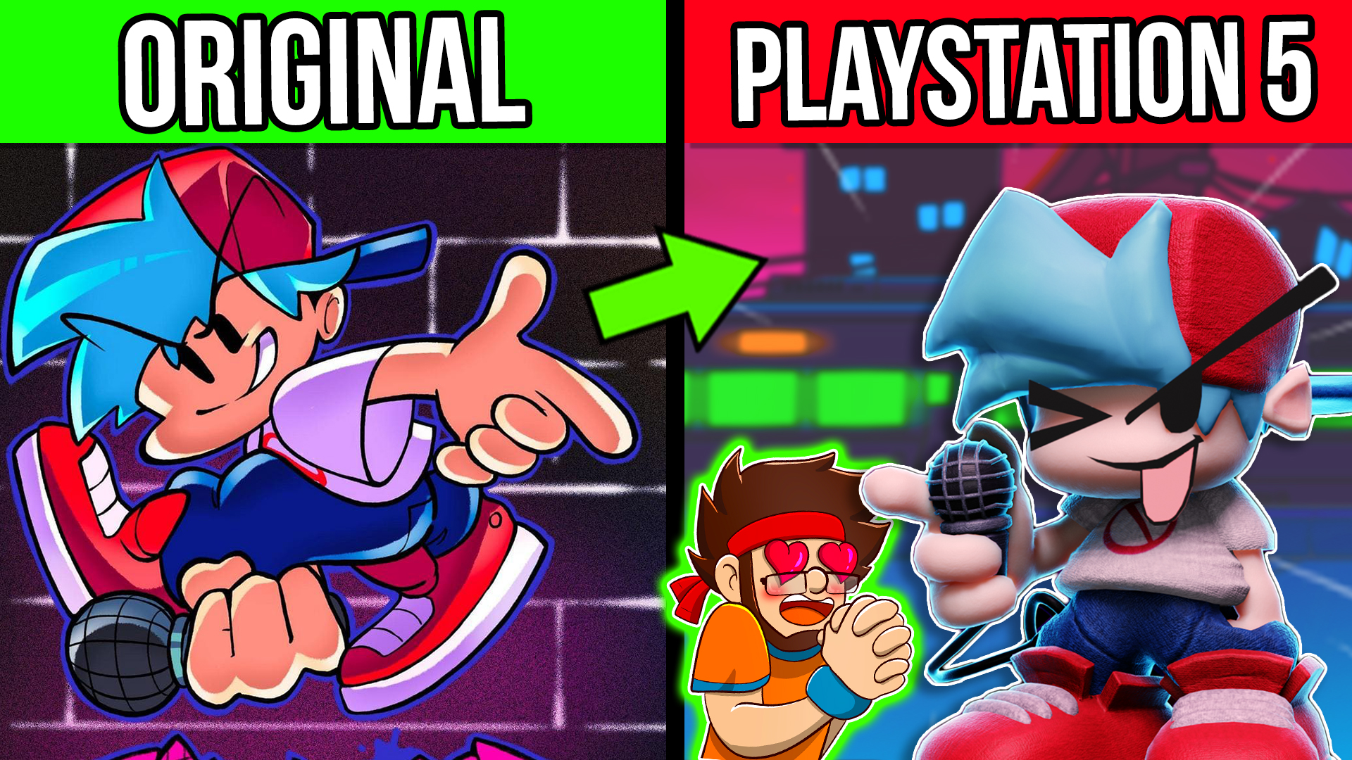 REMAKE do Friday Night Funkin no PLAYSTATION 5