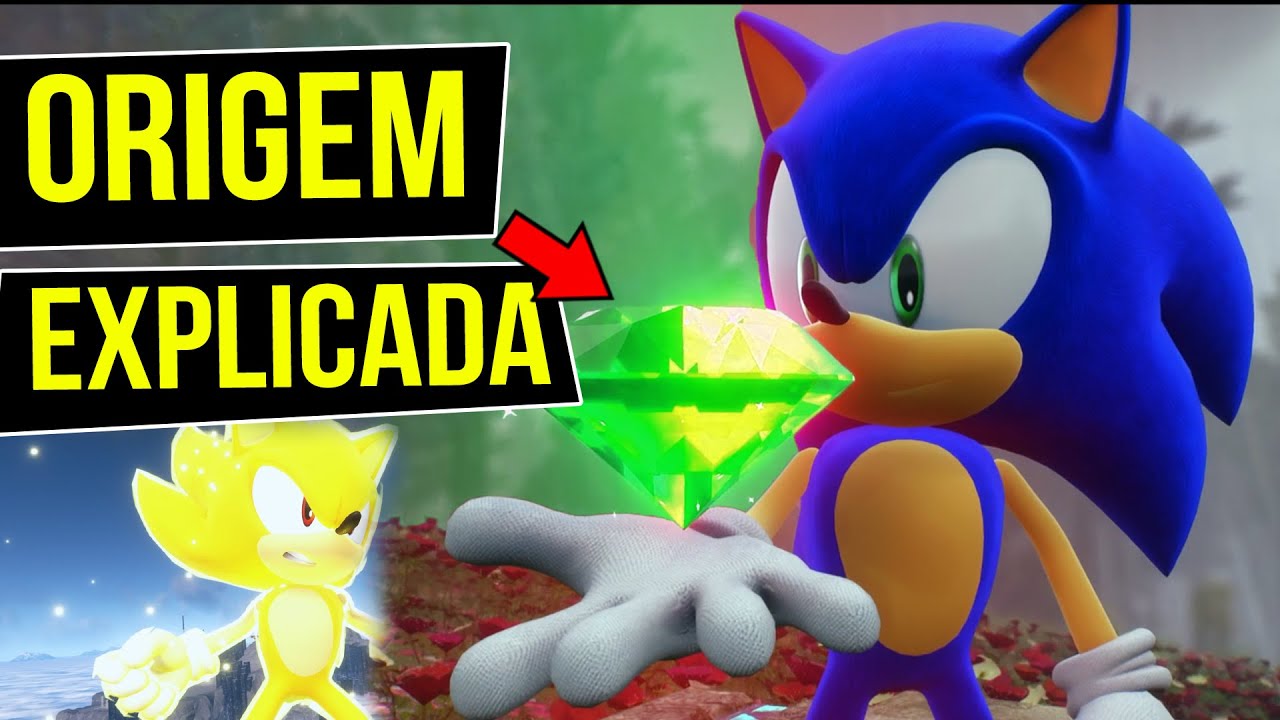 A TRISTE ORIGEM das ESMERALDAS do CAOS - Historia de Sonic Frontiers